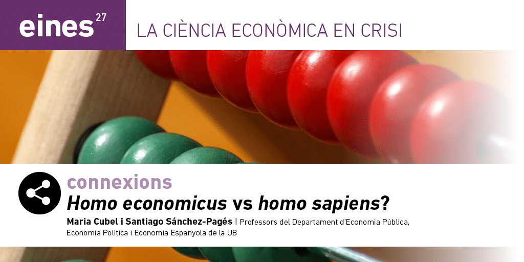 Homo economicus vs homo sapiens? - Fundació Josep Irla